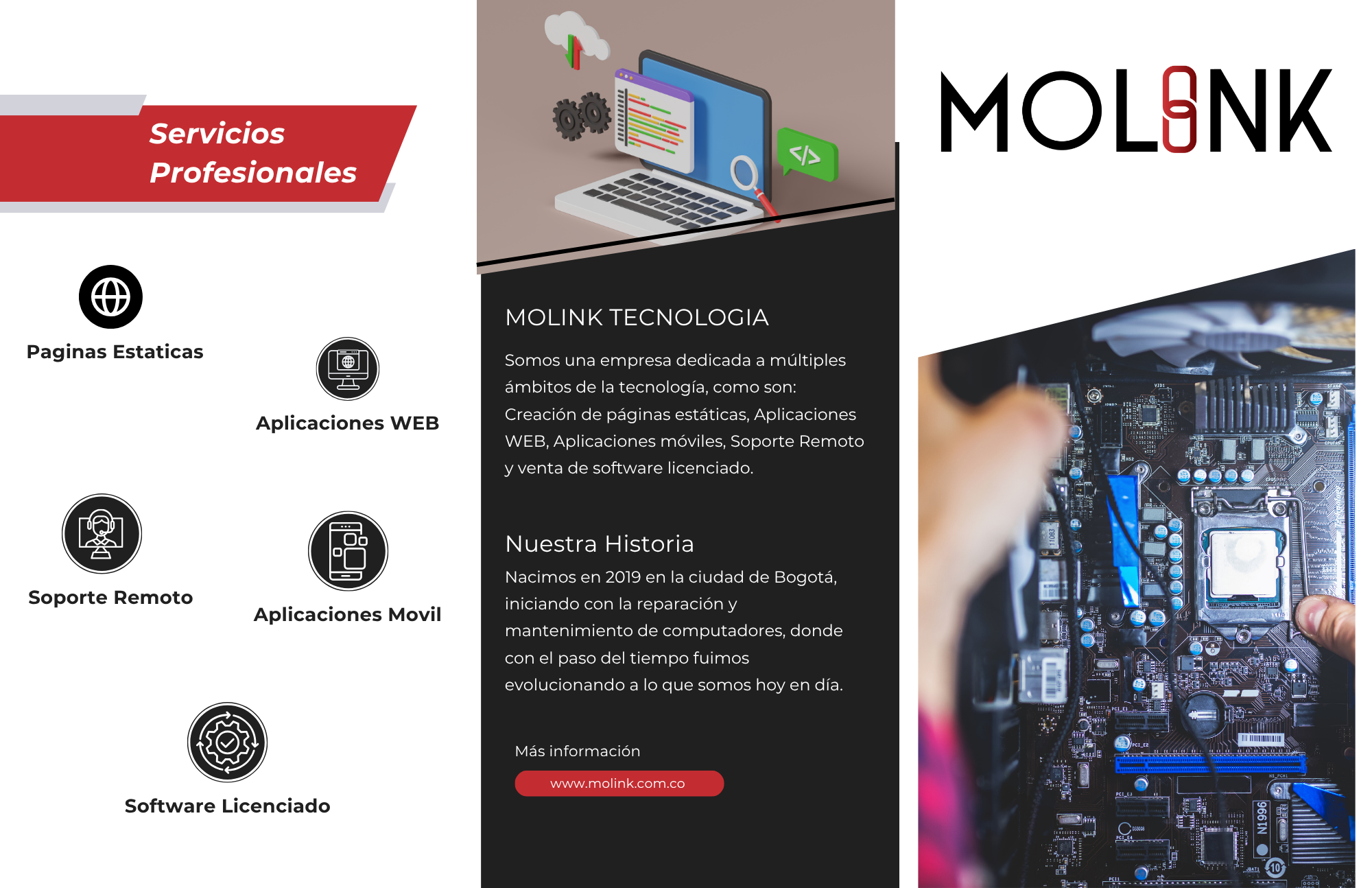 Molink Tecnología | Desarrollo Web y Móvil en Cúcuta